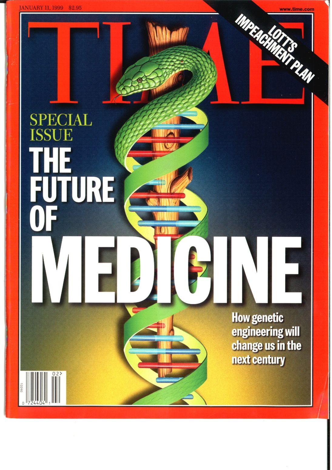 TIME Magazine Cover from 1999 - The Kate Dalley Show